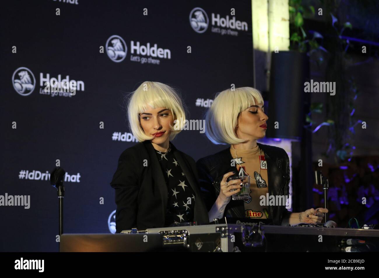 Jess and Lisa Origliasso, The Veronicas at the Holden Astra launch ...