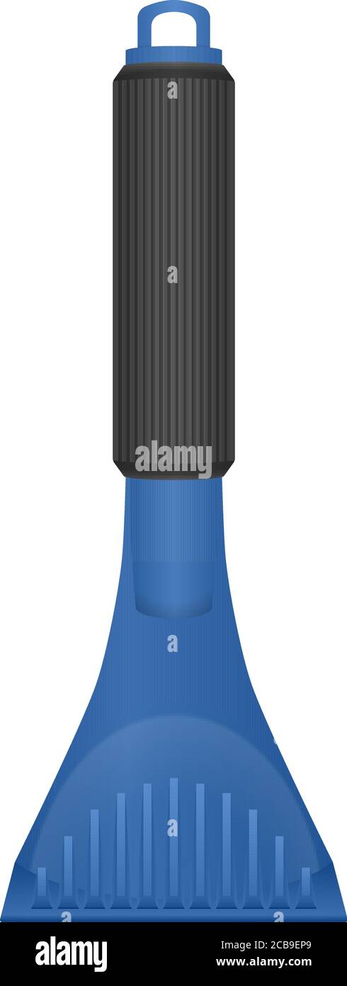 Ice scraper on a white background. Vector illustration Stock Vector ...