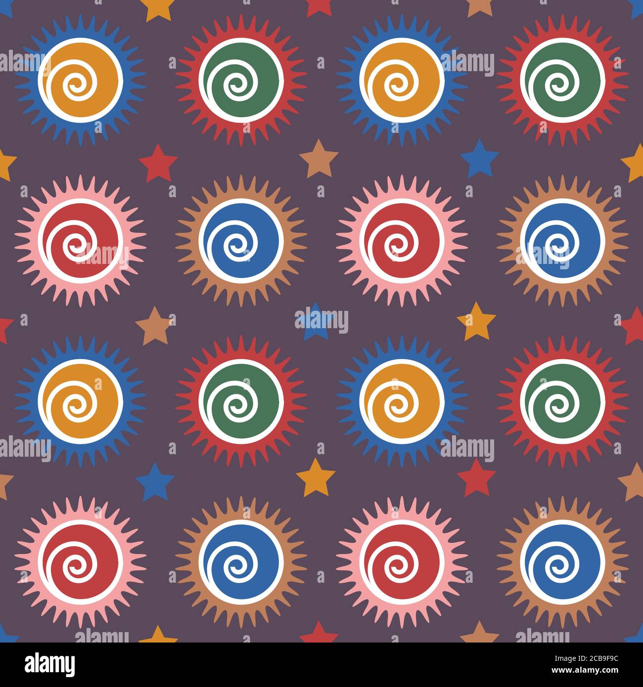 Spiral shape pattern Stock Vector Images - Alamy