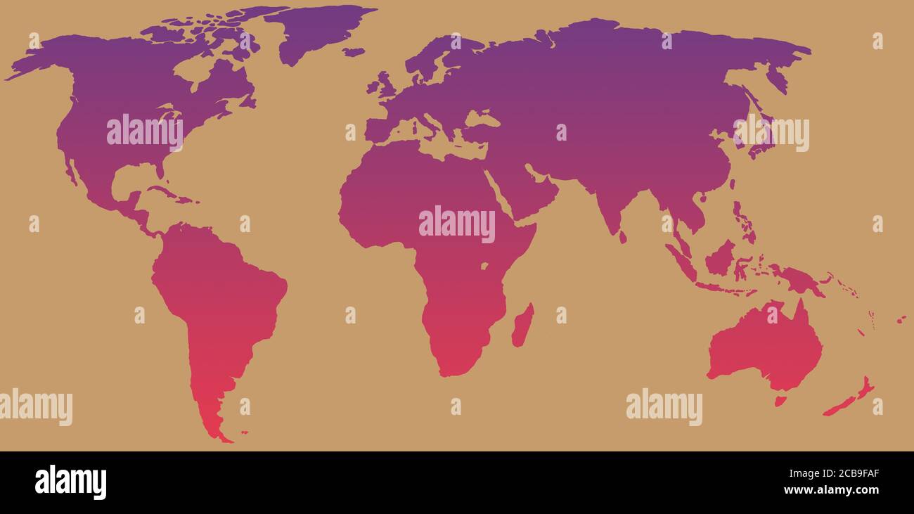 World Map Countries Outline High Resolution Stock Photography and ...