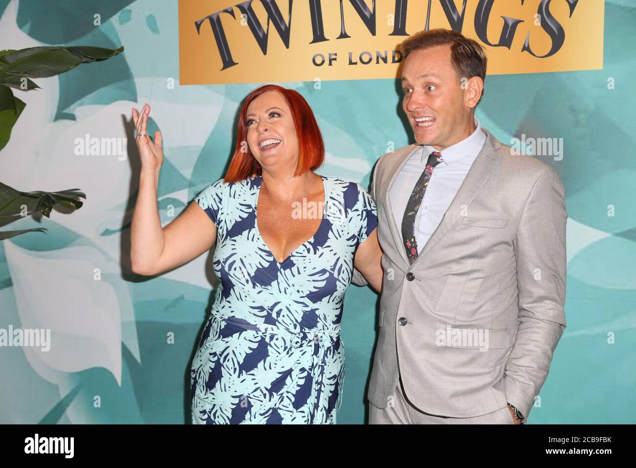 Shelly Horton and Mike Goldman at the announcement and reveal of the ...