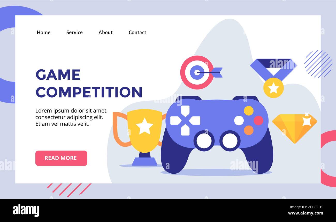 Gold trophy esport Stock Vector Images - Alamy