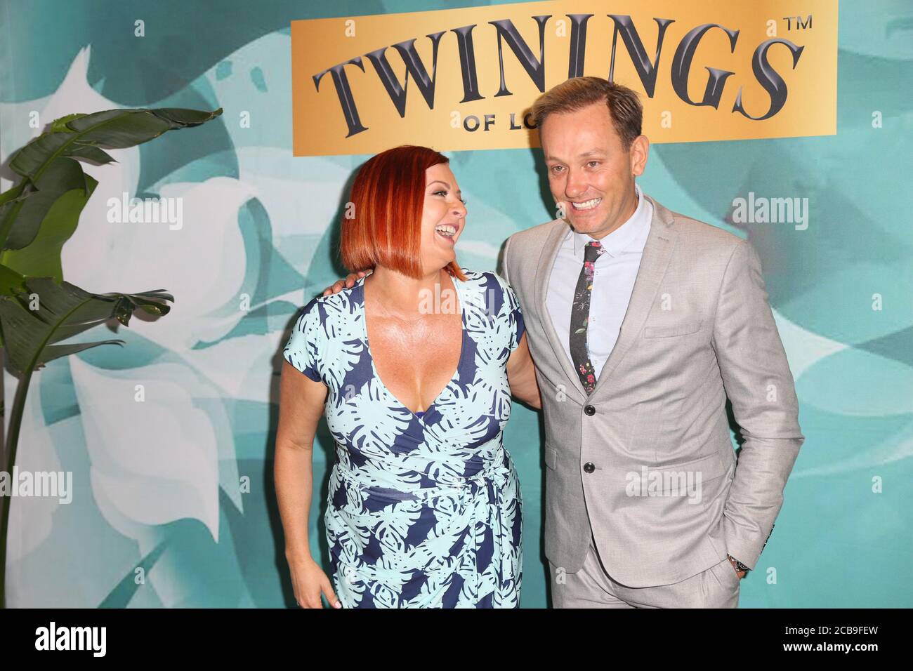 Shelly Horton and Mike Goldman at the announcement and reveal of the ...