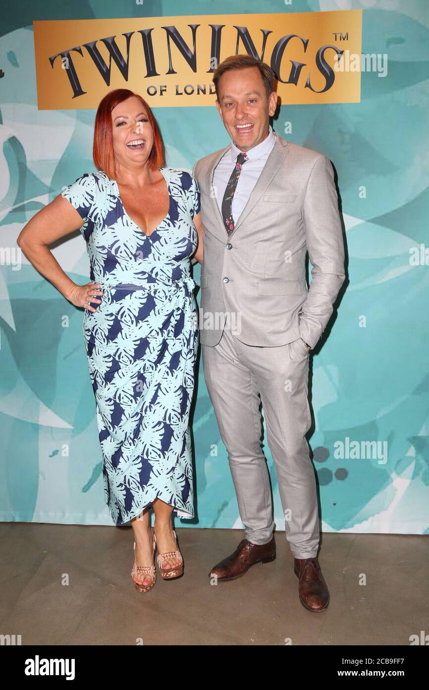 Shelly Horton and Mike Goldman at the announcement and reveal of the ...