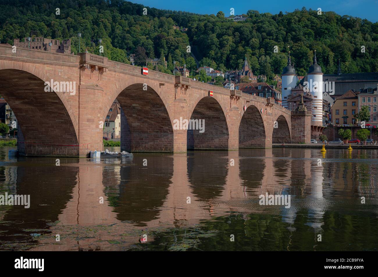 the old bridge of Heidelberg Stock Photo - Alamy