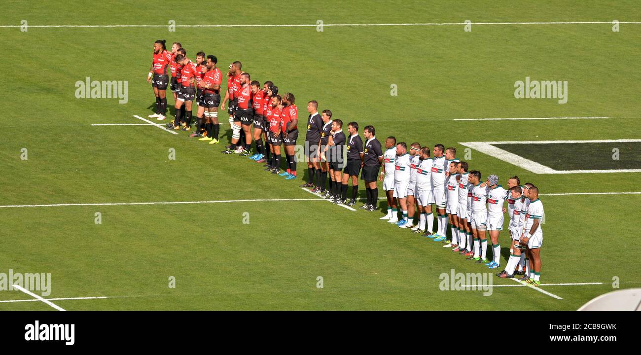 Toulon vs Pau rugby match at the Mayol Toulon stadium Stock Photo - Alamy