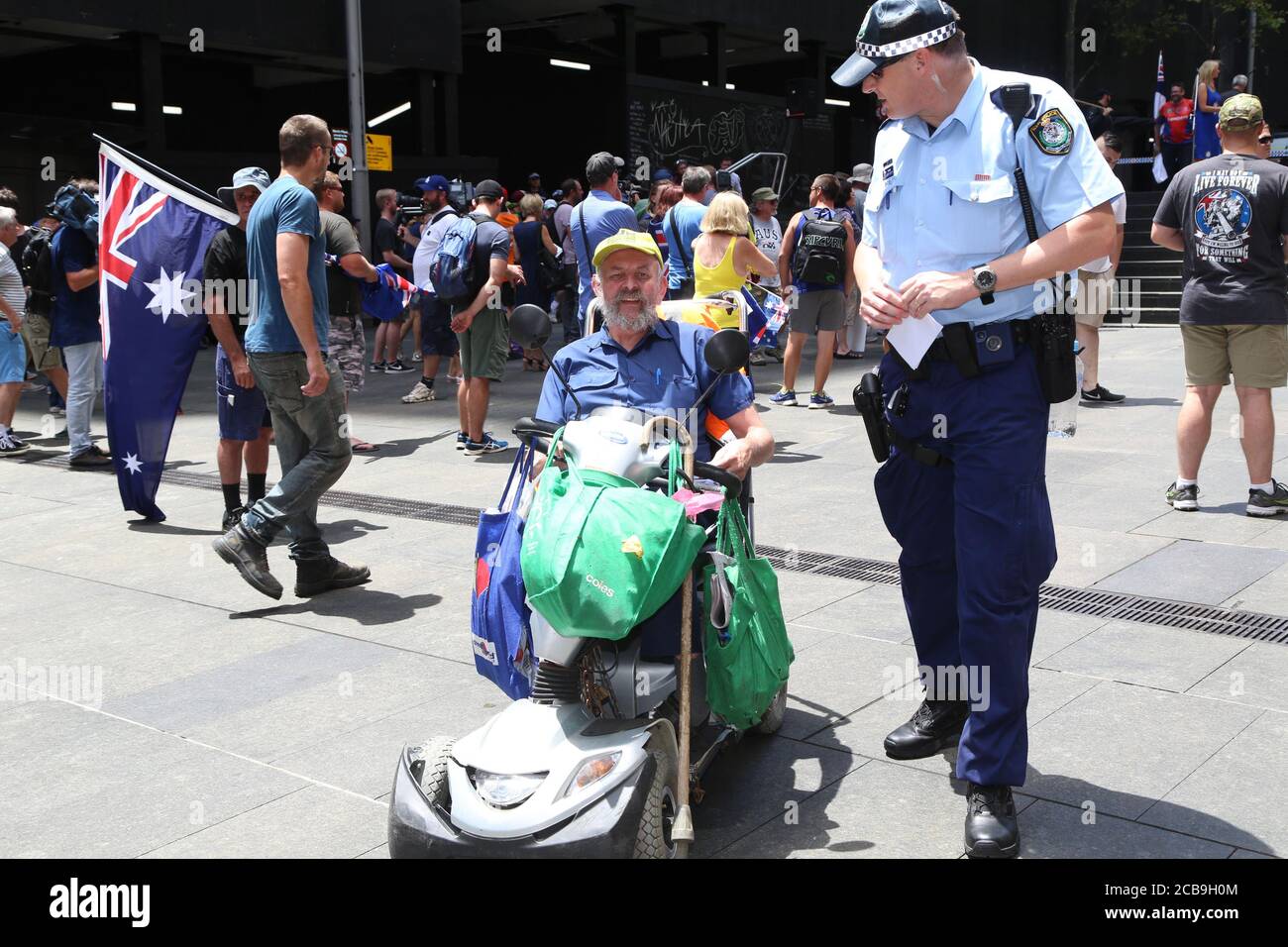 Reclaim Australia rally in Sydney Stock Photo - Alamy