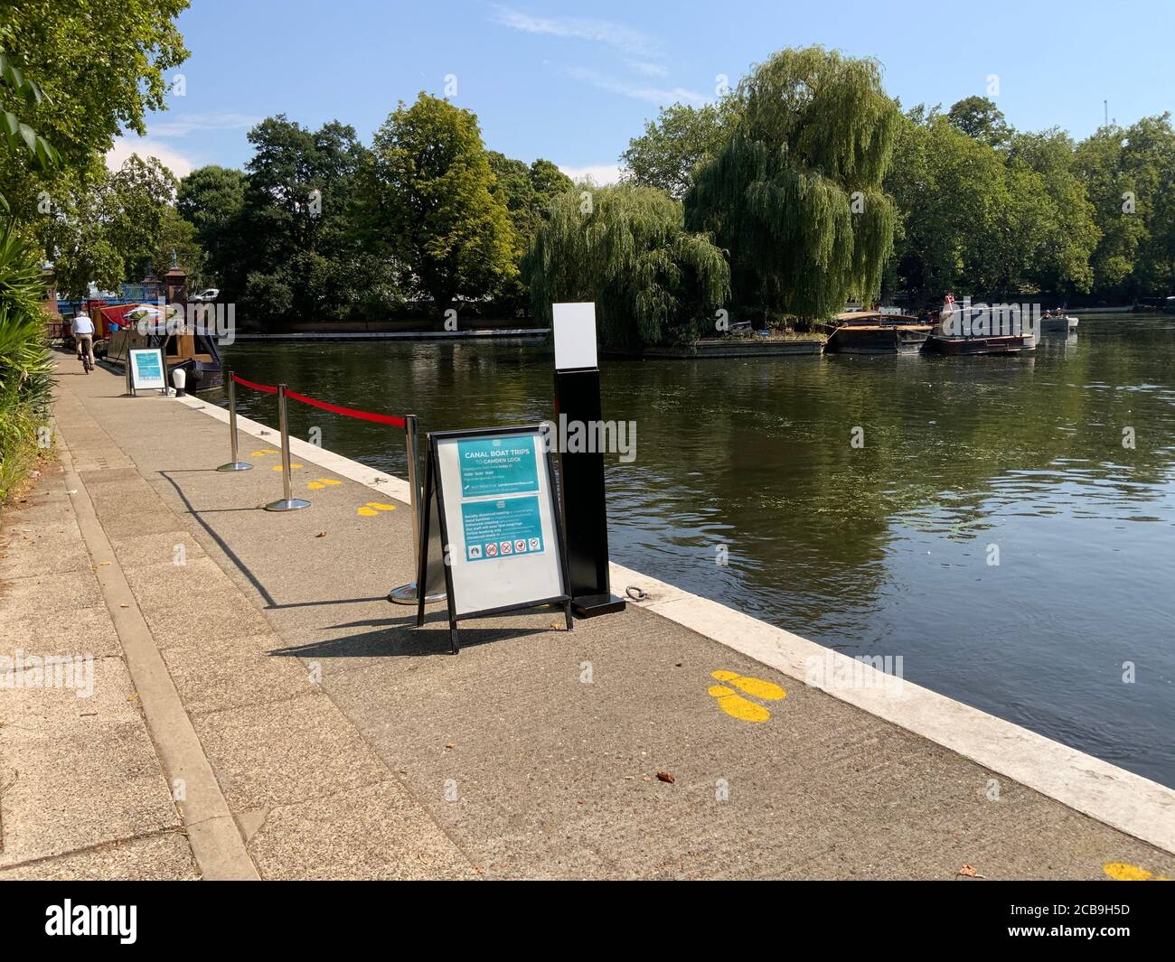 Views along Little Venice, London, United Kingdom Stock Photo - Alamy