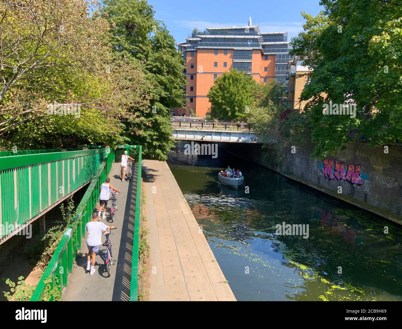 Views along Little Venice, London, United Kingdom Stock Photo - Alamy