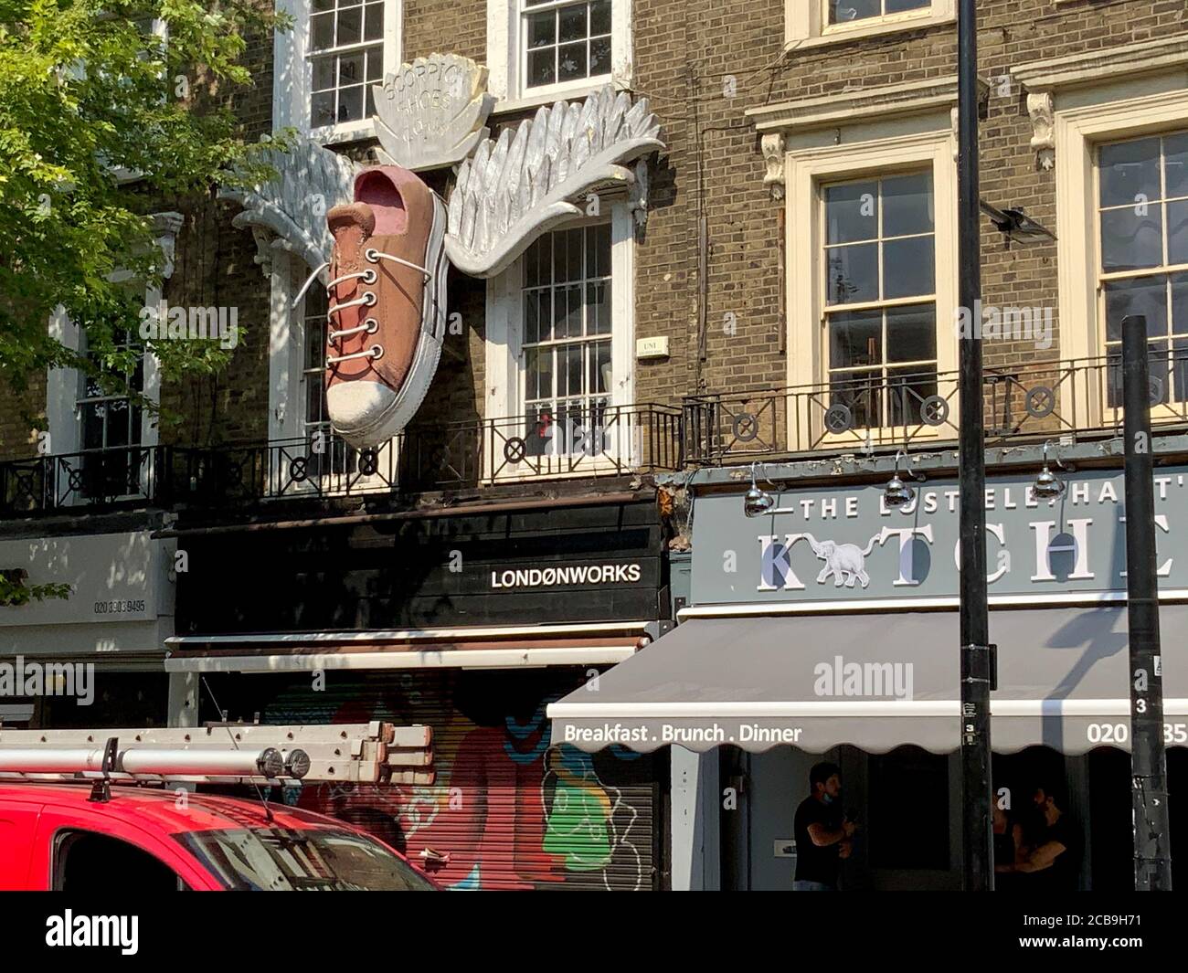 Camden Lock area of Camden Town in London, United Kingdom Stock Photo ...