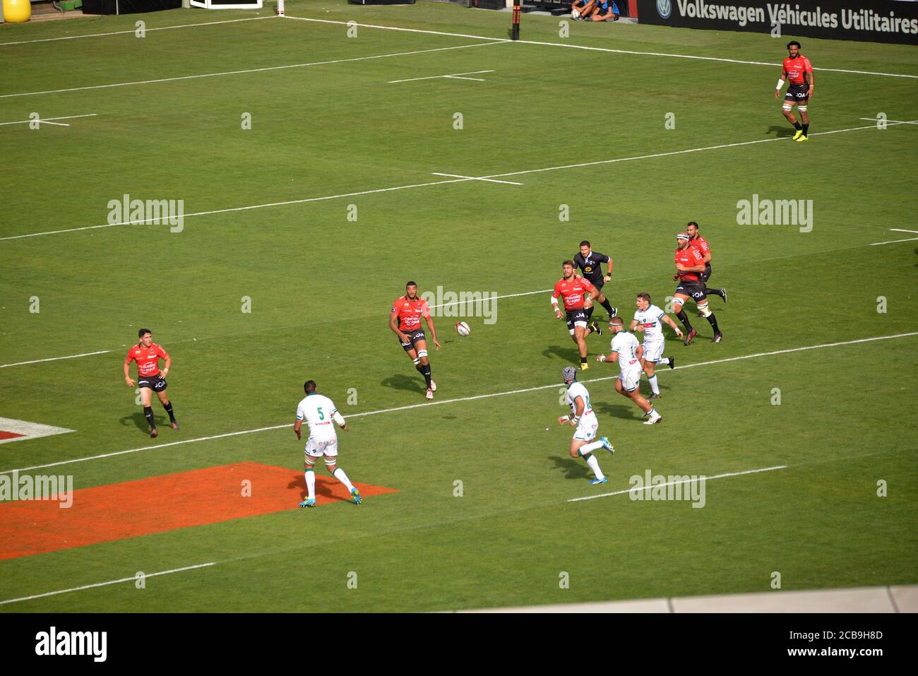 Toulon vs Pau rugby match at the Mayol Toulon stadium Stock Photo - Alamy