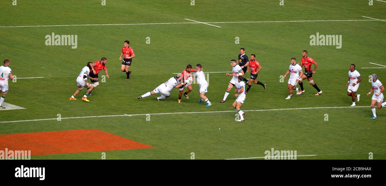 Toulon vs Pau rugby match at the Mayol Toulon stadium Stock Photo - Alamy