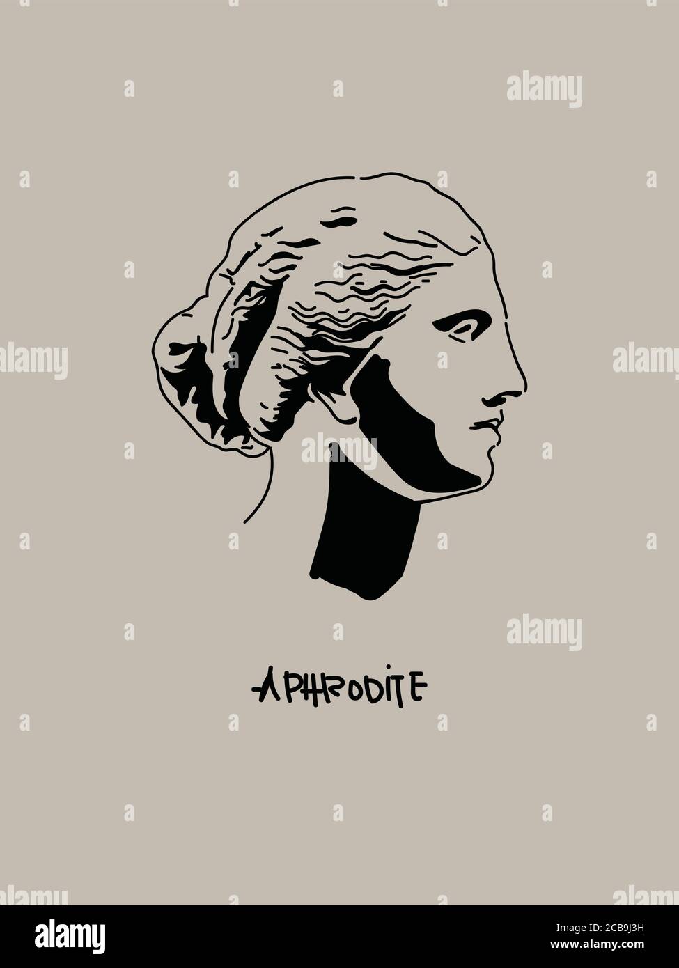 Aphrodite greek goddess hi-res stock photography and images - Alamy