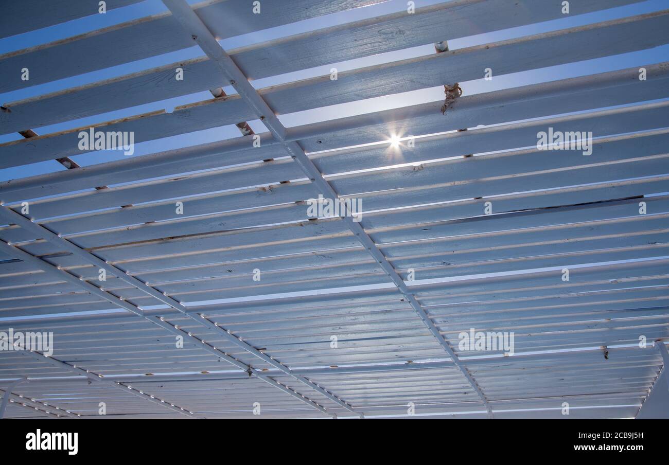 sun breaks through the roof Stock Photo - Alamy