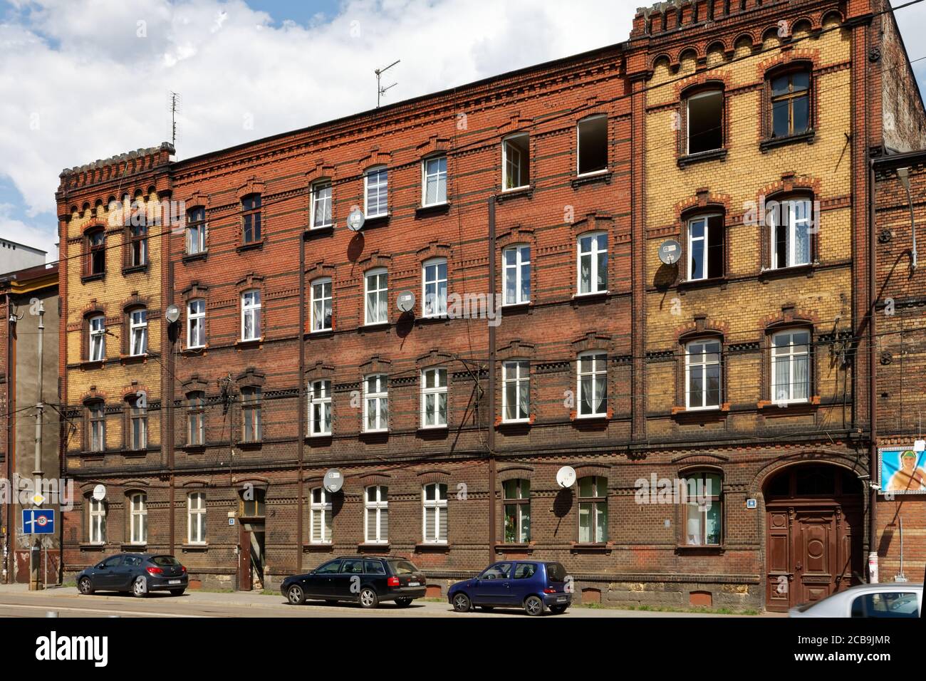 Historic architecture of Katowice Stock Photo - Alamy