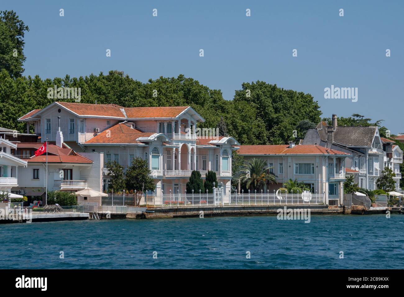 Yenikoy neighborhood in Sariyer district of Istanbul, Turkey Stock ...