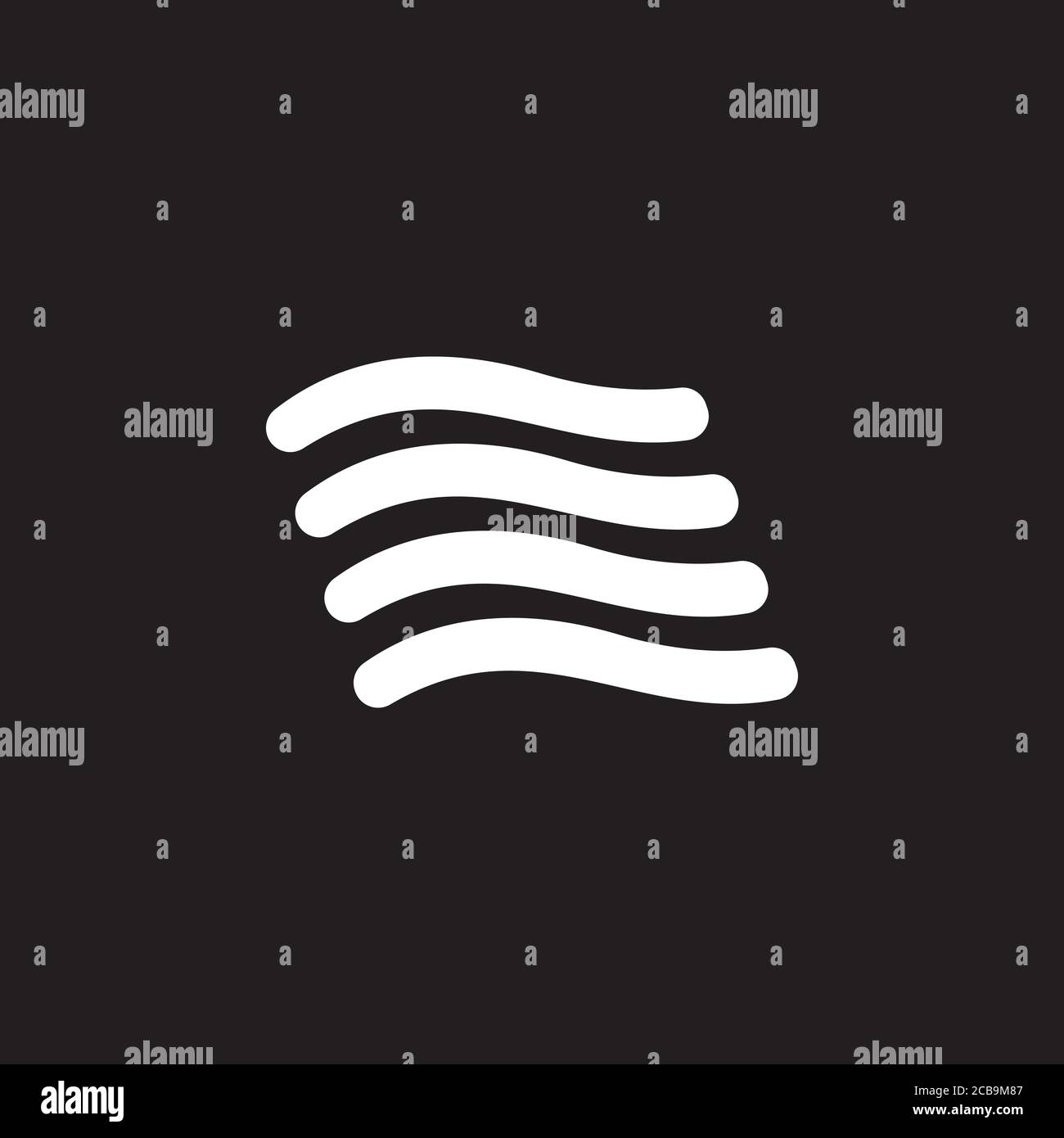 Air icon, symbol of wind energy. Vector sign Stock Vector Image & Art ...