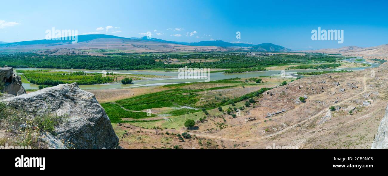 Uplistsikhe Cave Town, Mtkvari River, Shida Kartli Region, Georgia ...