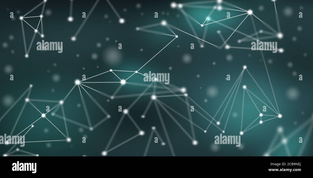 Network connection concept on dark background Stock Photo - Alamy