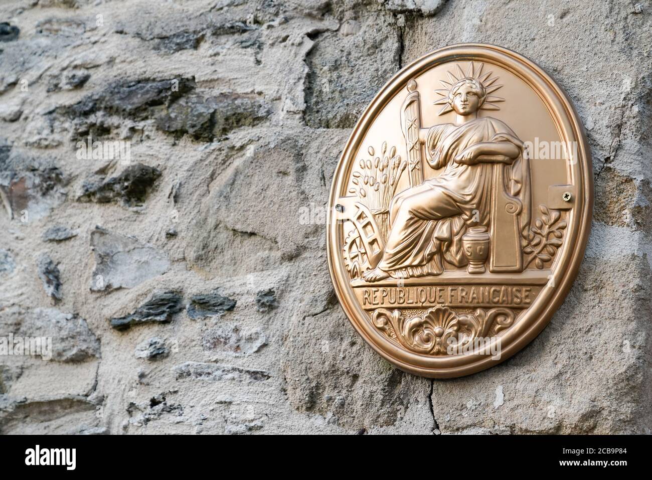 Official french notary office sign hi-res stock photography and images ...