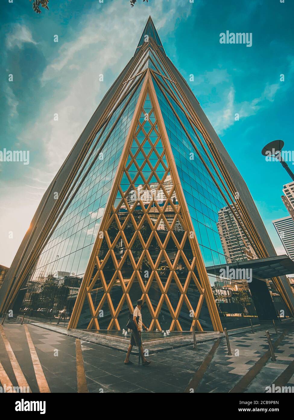 Bangkok Office building in Ratchathewi, Thailand Stock Photo - Alamy