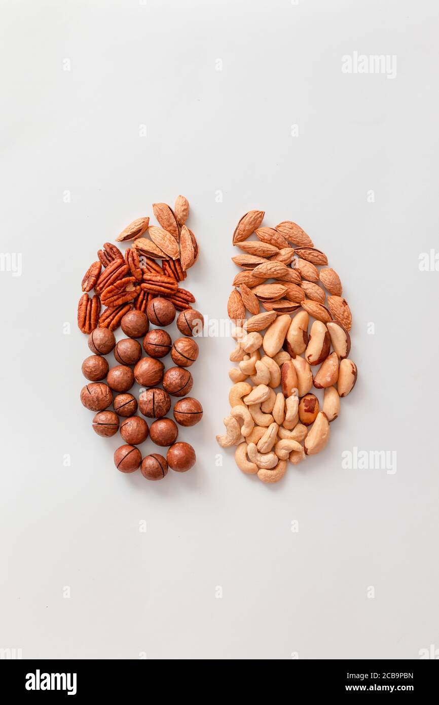 Food in shape of brain hi-res stock photography and images - Alamy