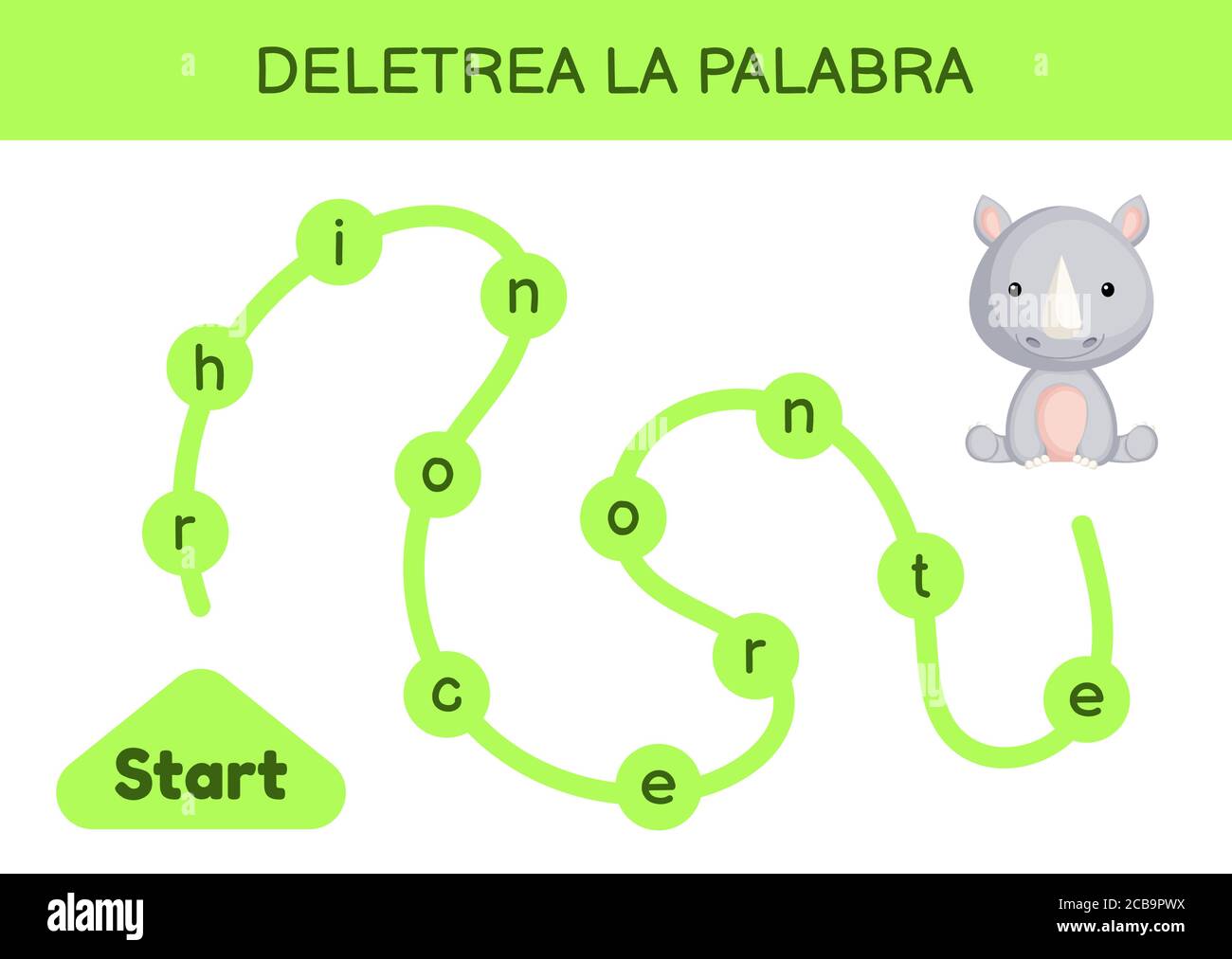 Deletrea la palabra - Spell the word. Maze for kids. Spelling word game ...