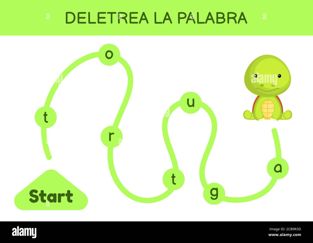 Deletrea la palabra - Spell the word. Maze for kids. Spelling word game ...