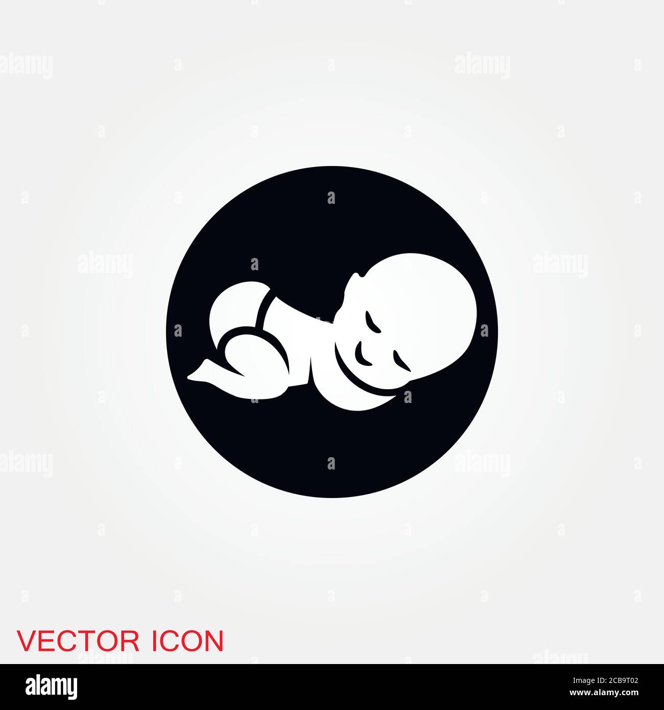 Baby changing diapers flat icon sign. vector Stock Vector Image & Art ...