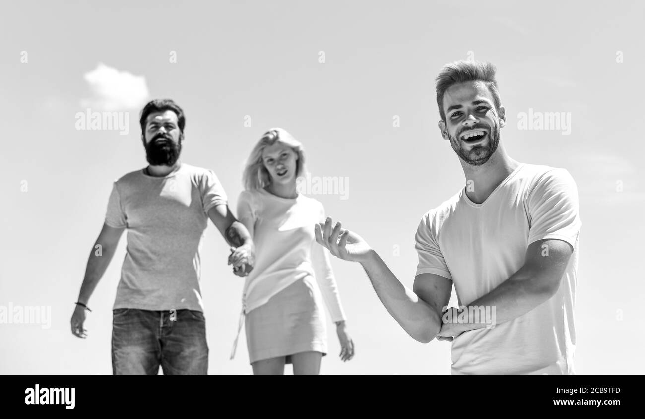 Woman third wheel Black and White Stock Photos & Images - Alamy