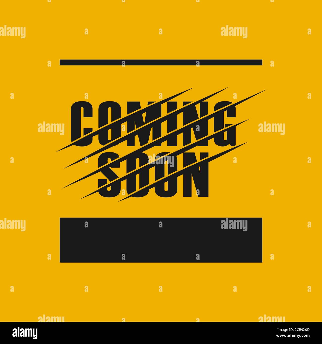 Coming Soon. Promotion banner coming soon, illustration of illuminated text coming soon Stock ...