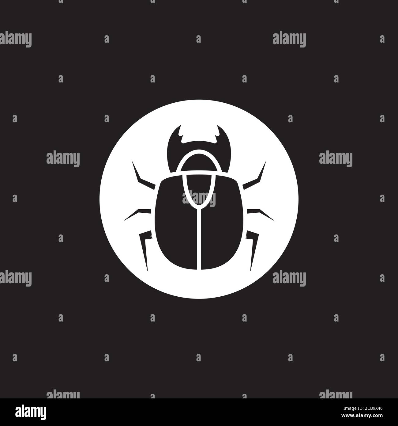 Beetle icon. Insect design, insect icons vector Stock Vector Image ...