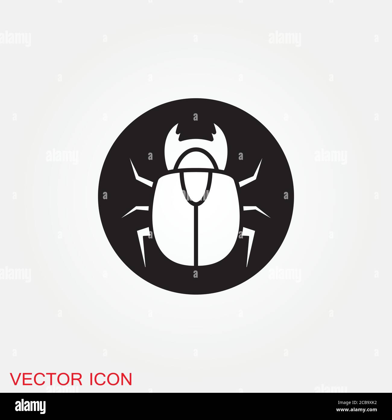 Beetle icon. Insect design, insect icons vector Stock Vector Image ...