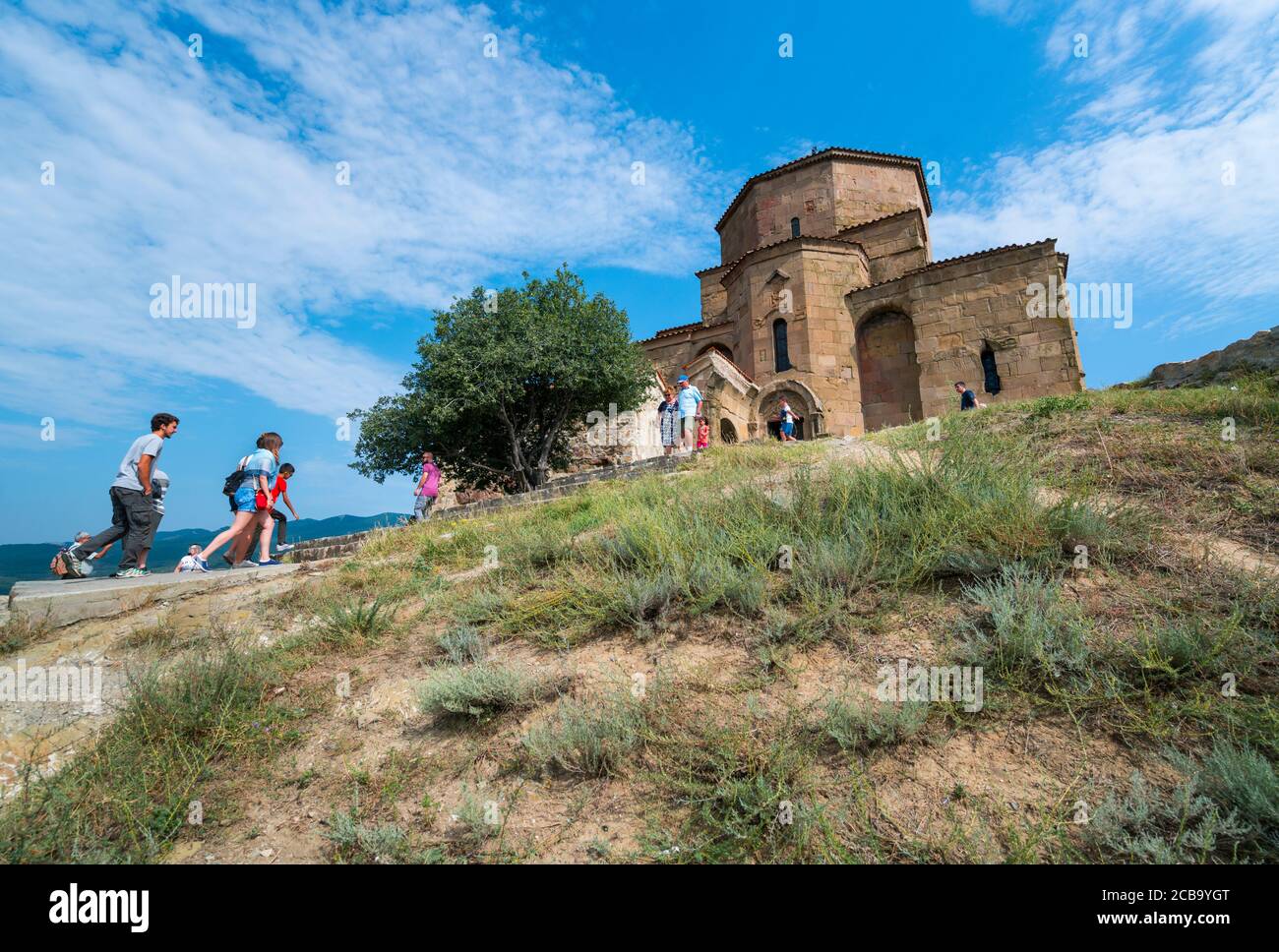 Jvari Church, World Heritage Site, Unesco, Mtskheta City, Mtskheta ...