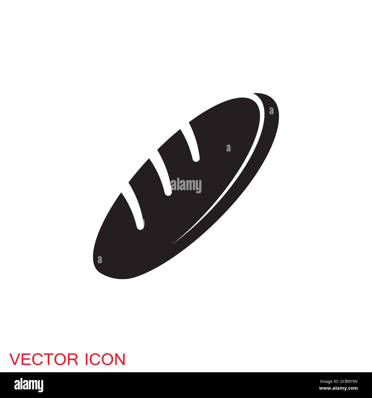 Bread icon. Bread bakery symbol vector illustration. eps 10 Stock ...