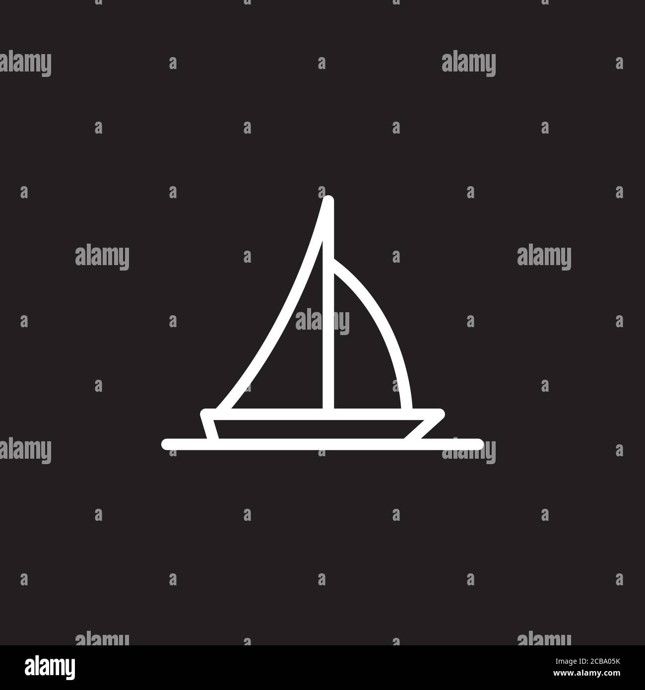 Boat icon. Ships transportation, vector sign illustration Stock Vector ...