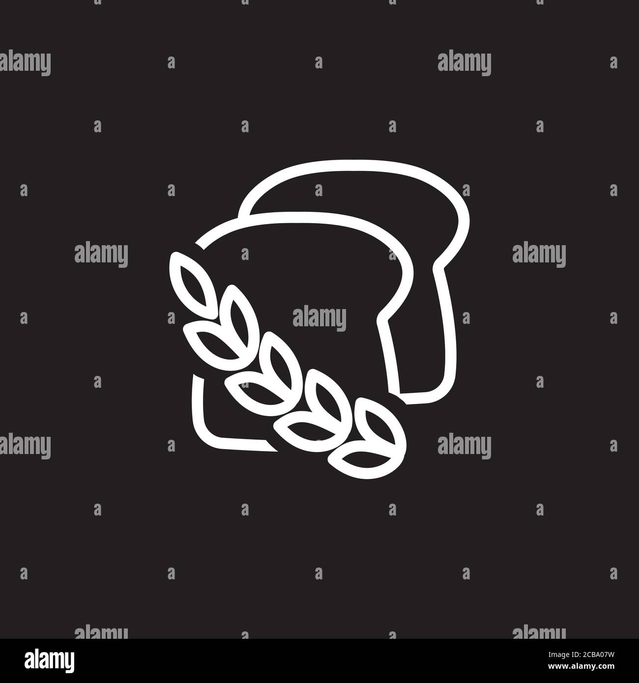 Bread icon. Bread bakery symbol vector illustration. eps 10 Stock ...