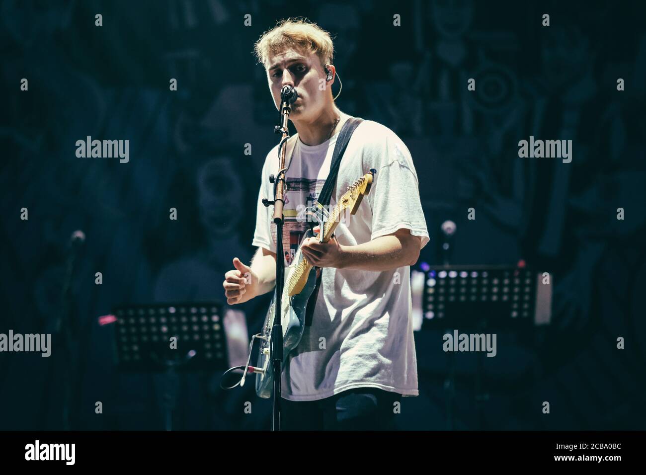 Sam Fender performs at the Virgin Money Unity Arena in Newcastle, at ...
