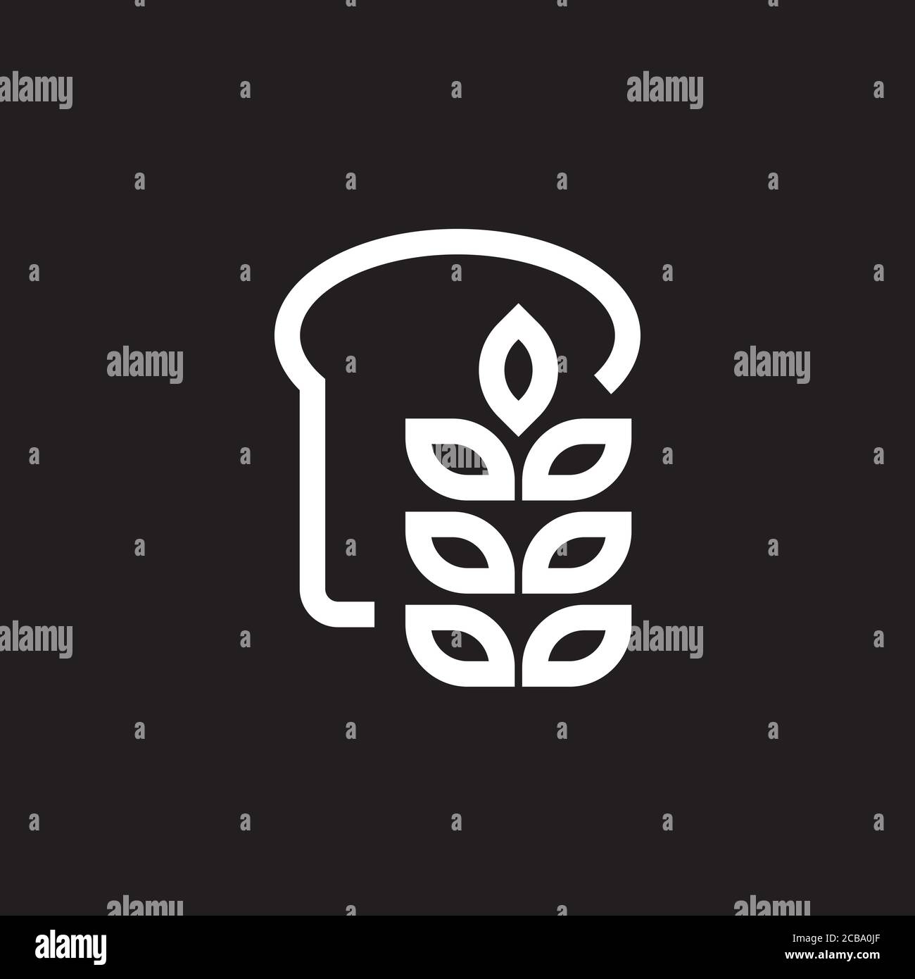 Bread icon. Bread bakery symbol vector illustration. eps 10 Stock ...