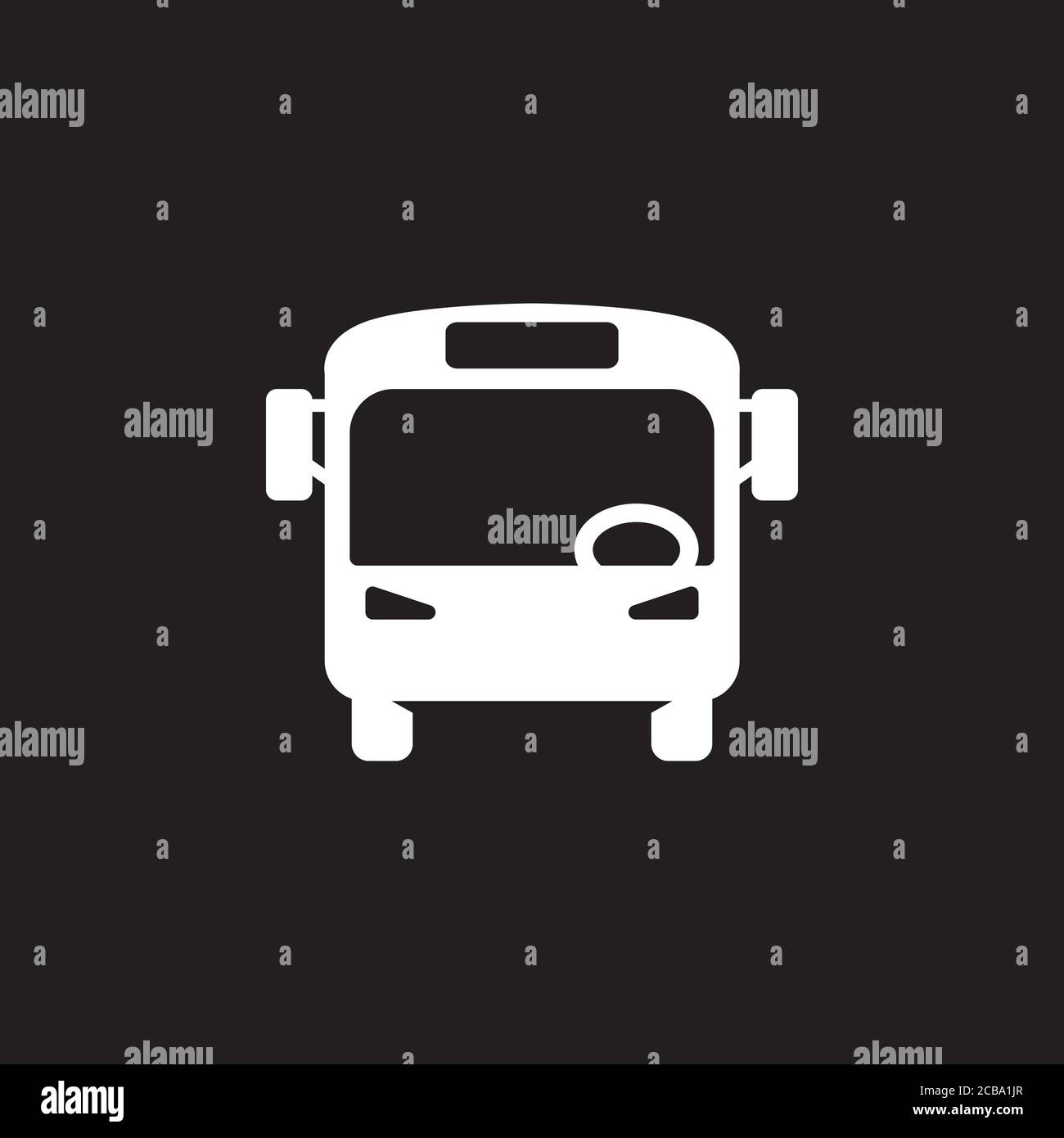 Bus sign icon. Public transport sign symbol Stock Vector Image & Art ...