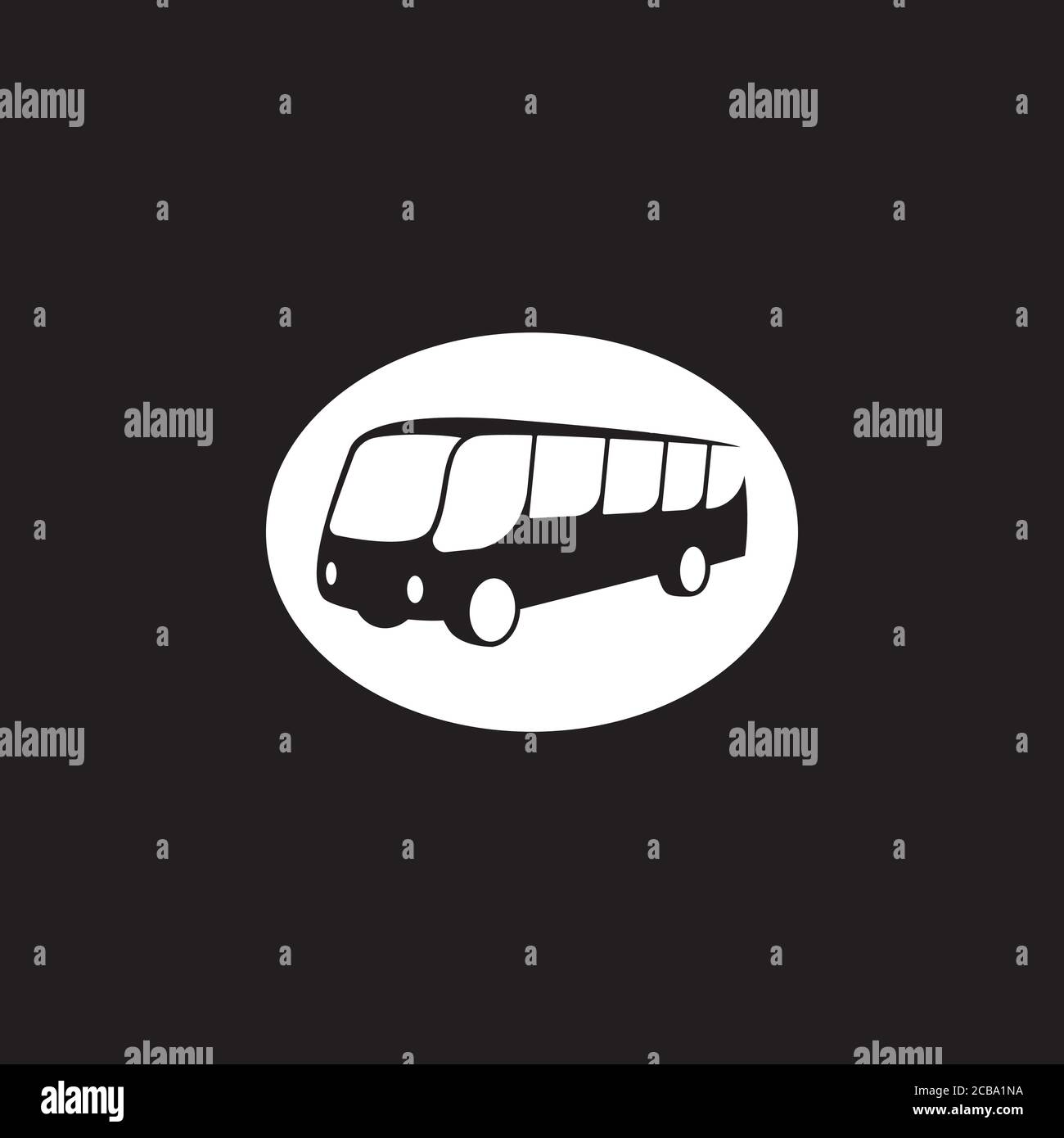 Bus sign icon. Public transport sign symbol Stock Vector Image & Art ...