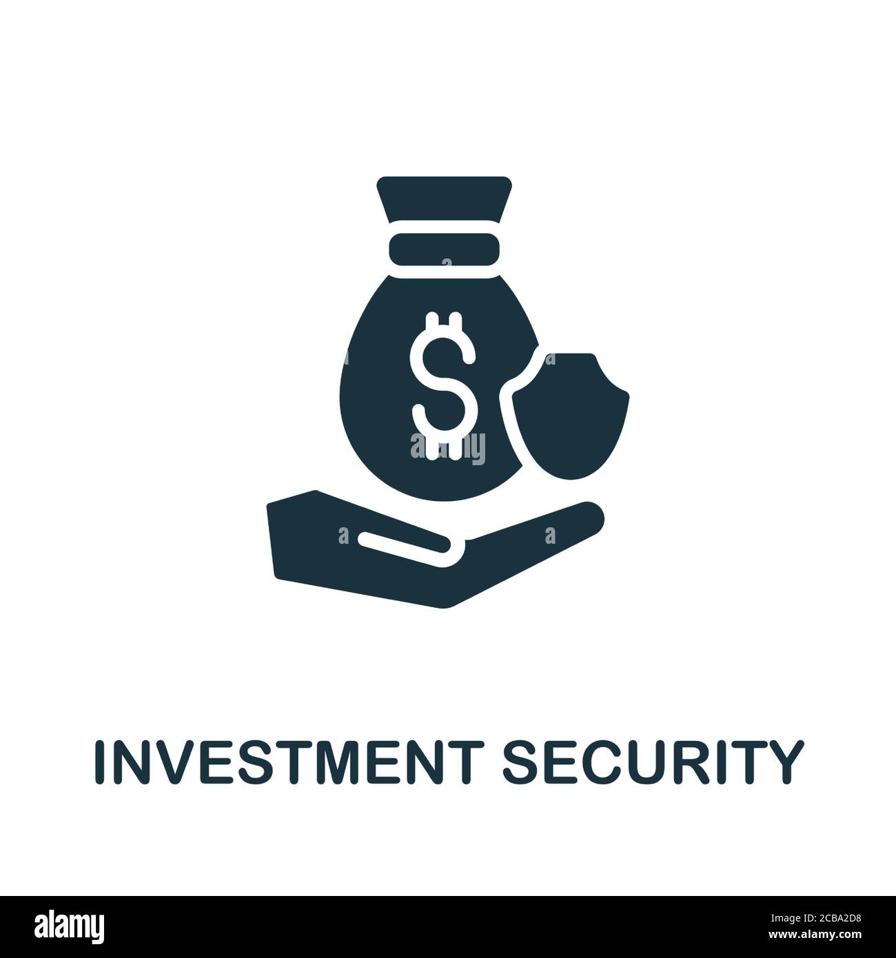 Investment Security icon. Simple element from investment collection ...