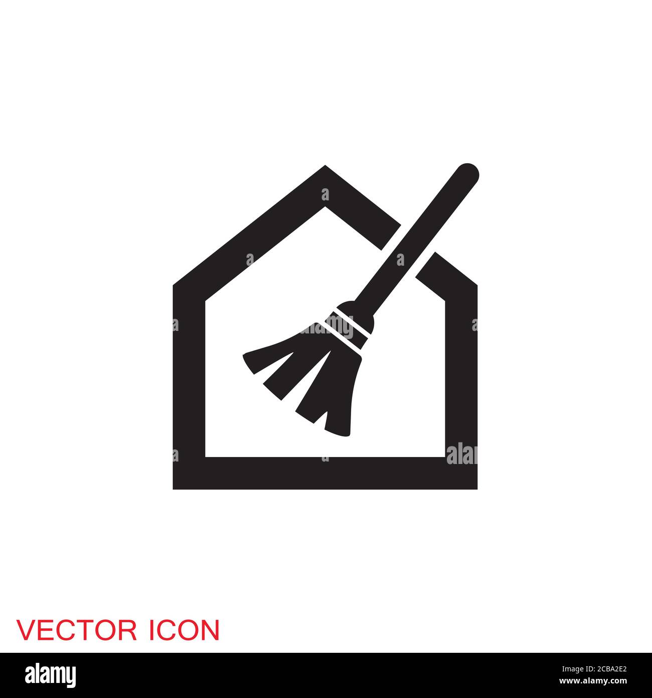 Cleaning icon. Industrial Cleaning Services Risky Cleaner Stock Vector ...