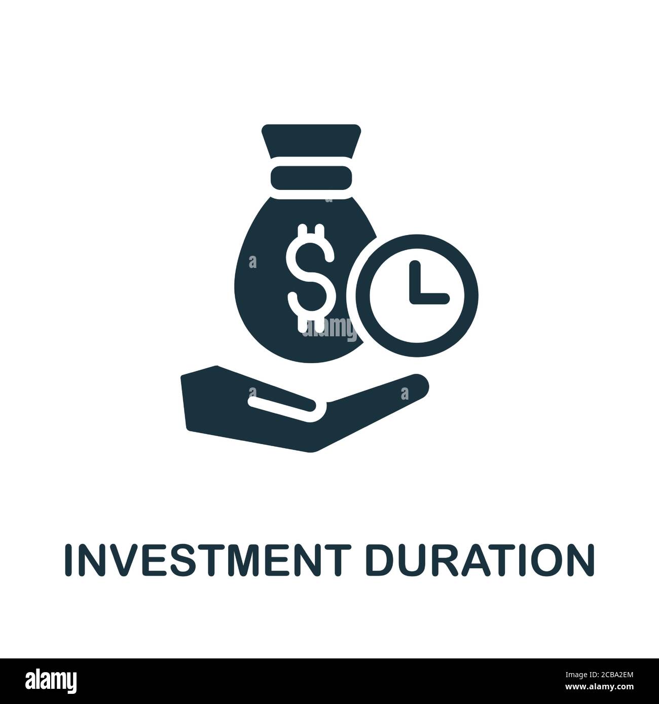 Investment Duration icon. Simple element from investment collection ...