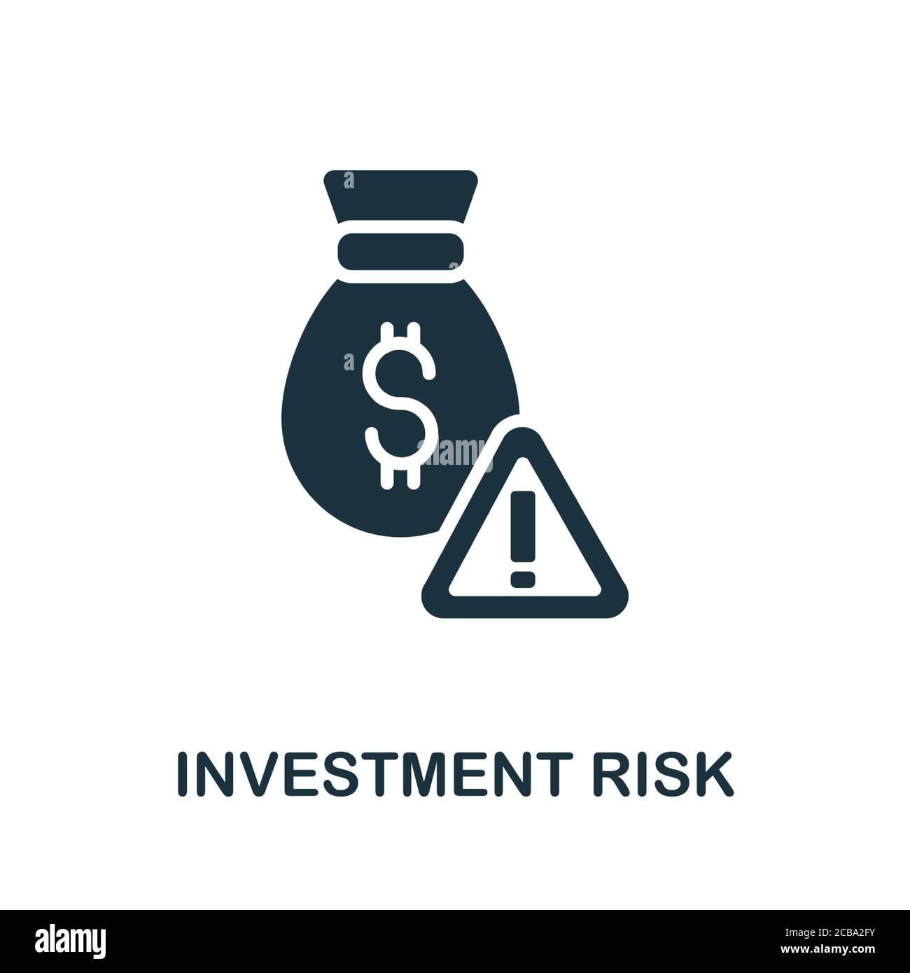Investment Risk icon. Simple element from investment collection ...