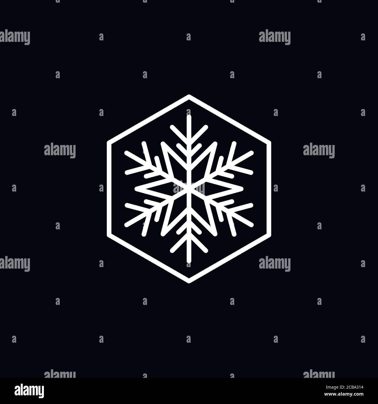 Cold icon. Snowflake sign icon. Air conditioning symbol. Vector Stock ...
