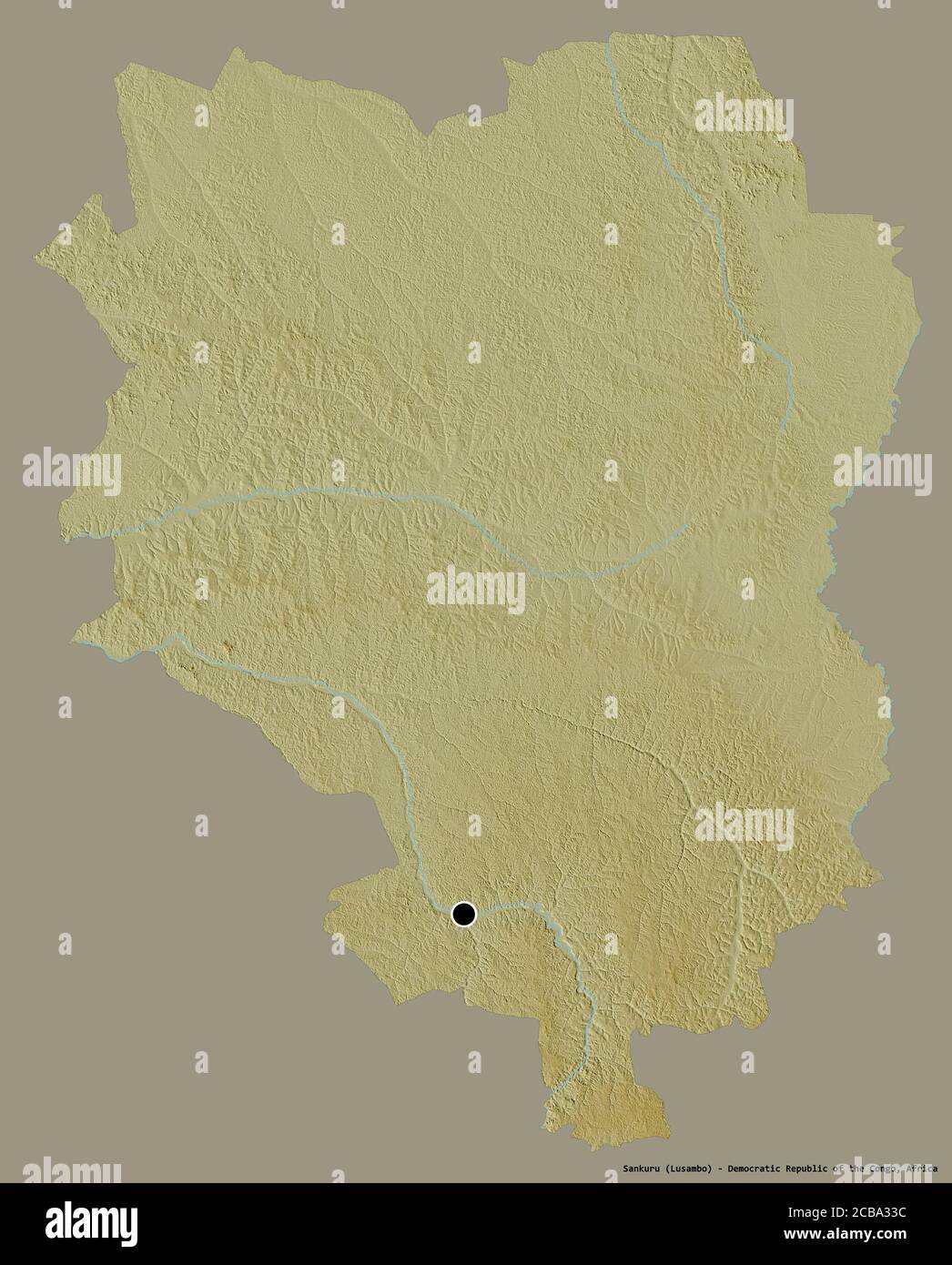 Sankuru map hi-res stock photography and images - Alamy