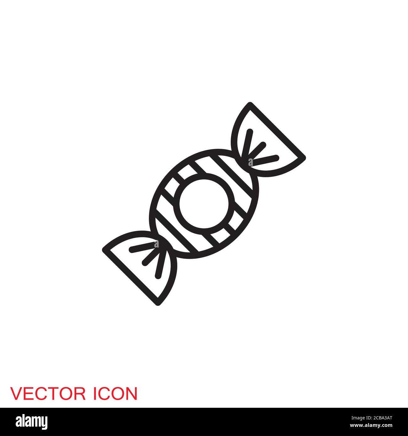 Confectionery icon, premium vector illustration of confectionery Stock ...