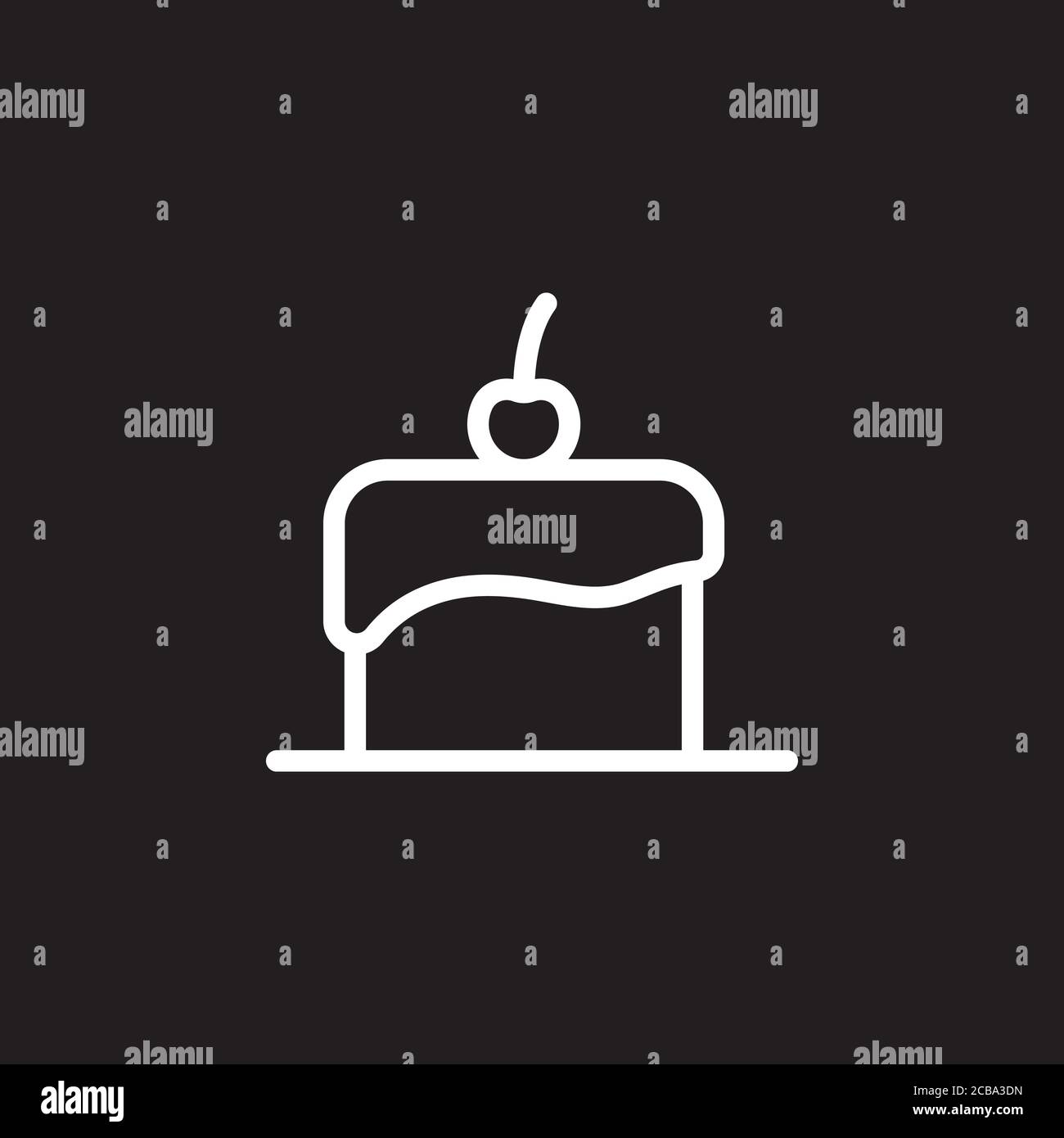 Confectionery icon, premium vector illustration of confectionery Stock ...