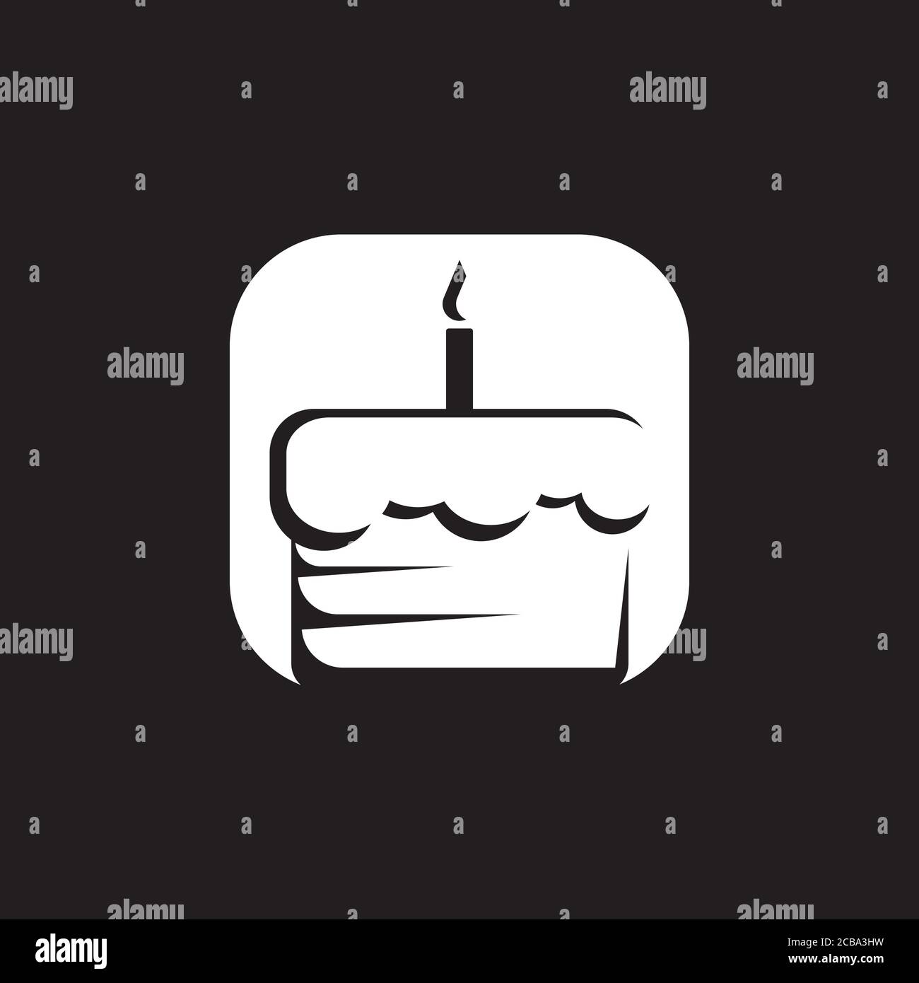 Confectionery icon, premium vector illustration of confectionery Stock ...